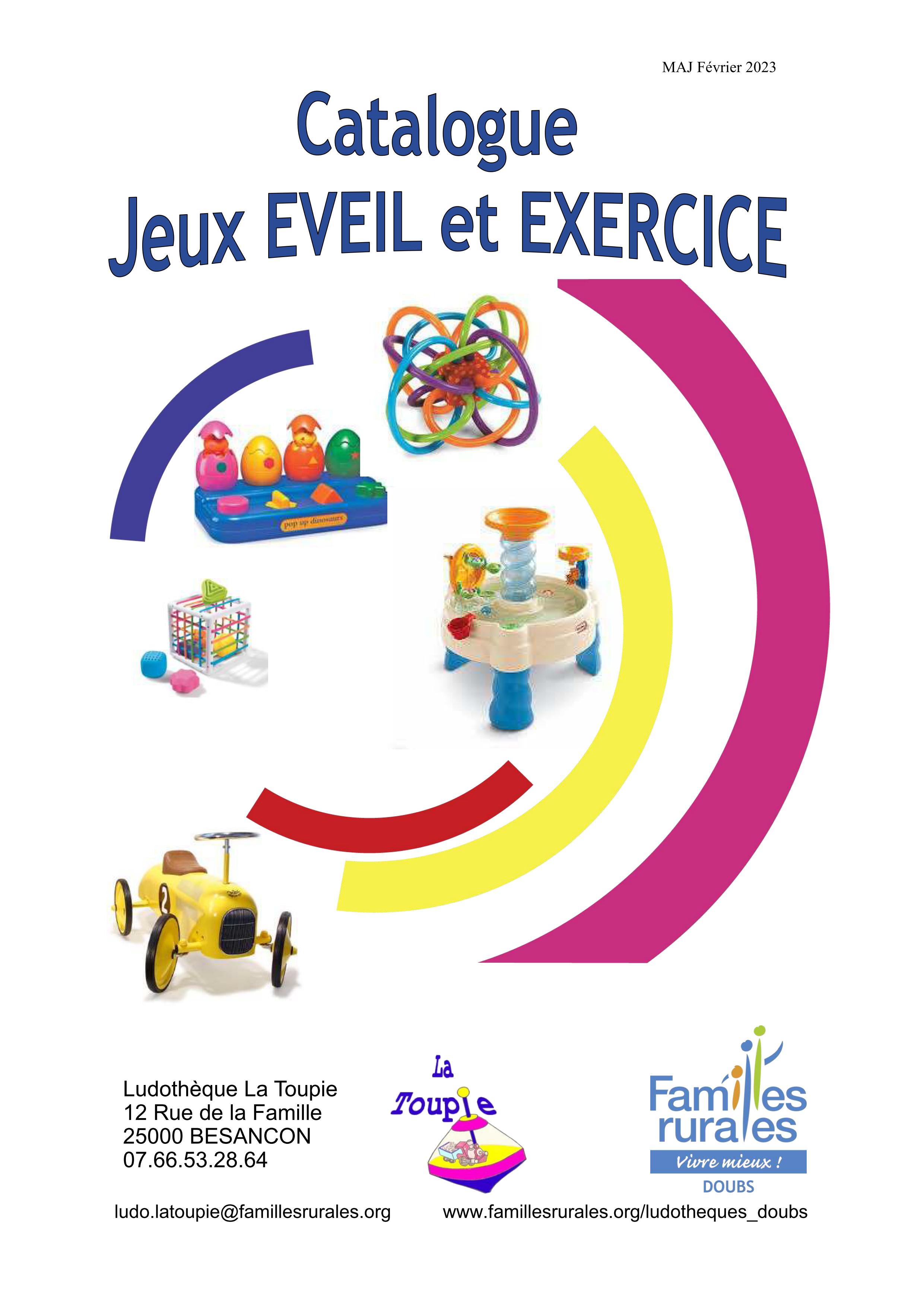 Nos catalogues de jeux | Familles Rurales ludothèques Doubs